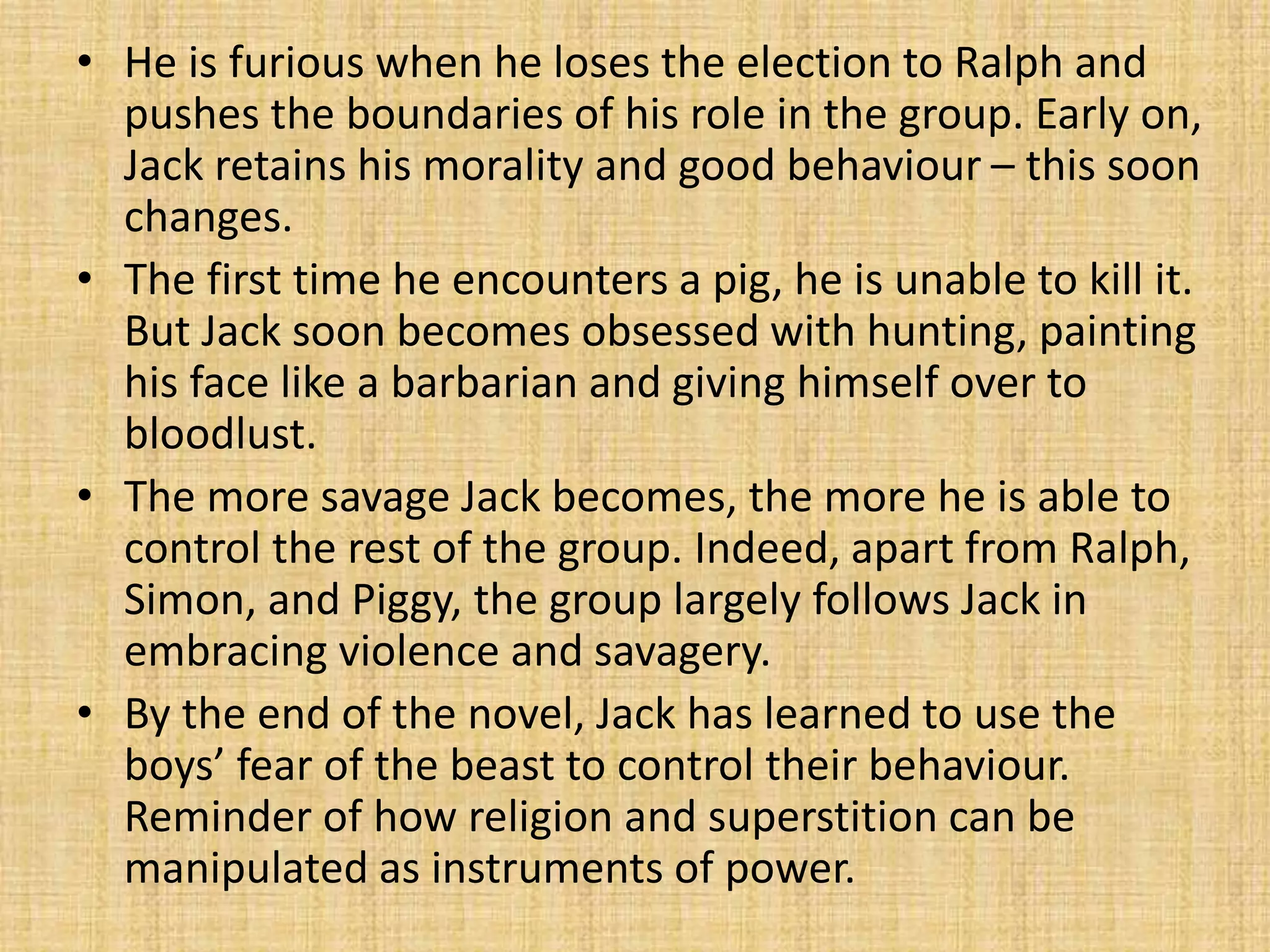 Lord of the Flies - full overview | PPTX