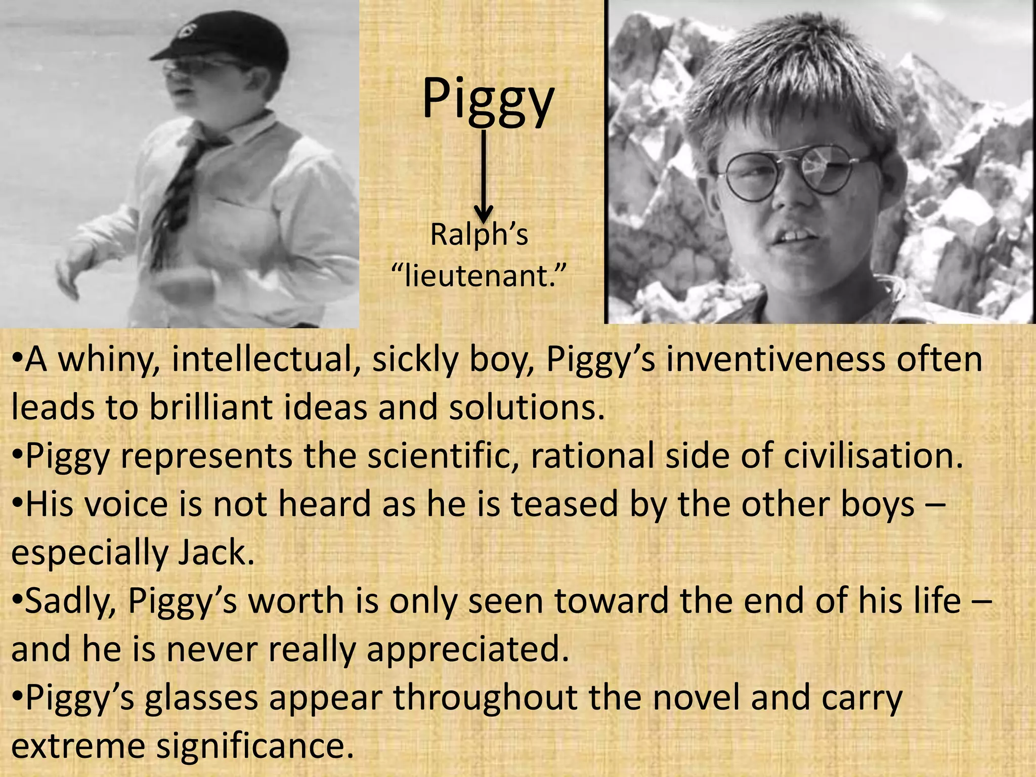 Lord of the Flies - full overview | PPTX