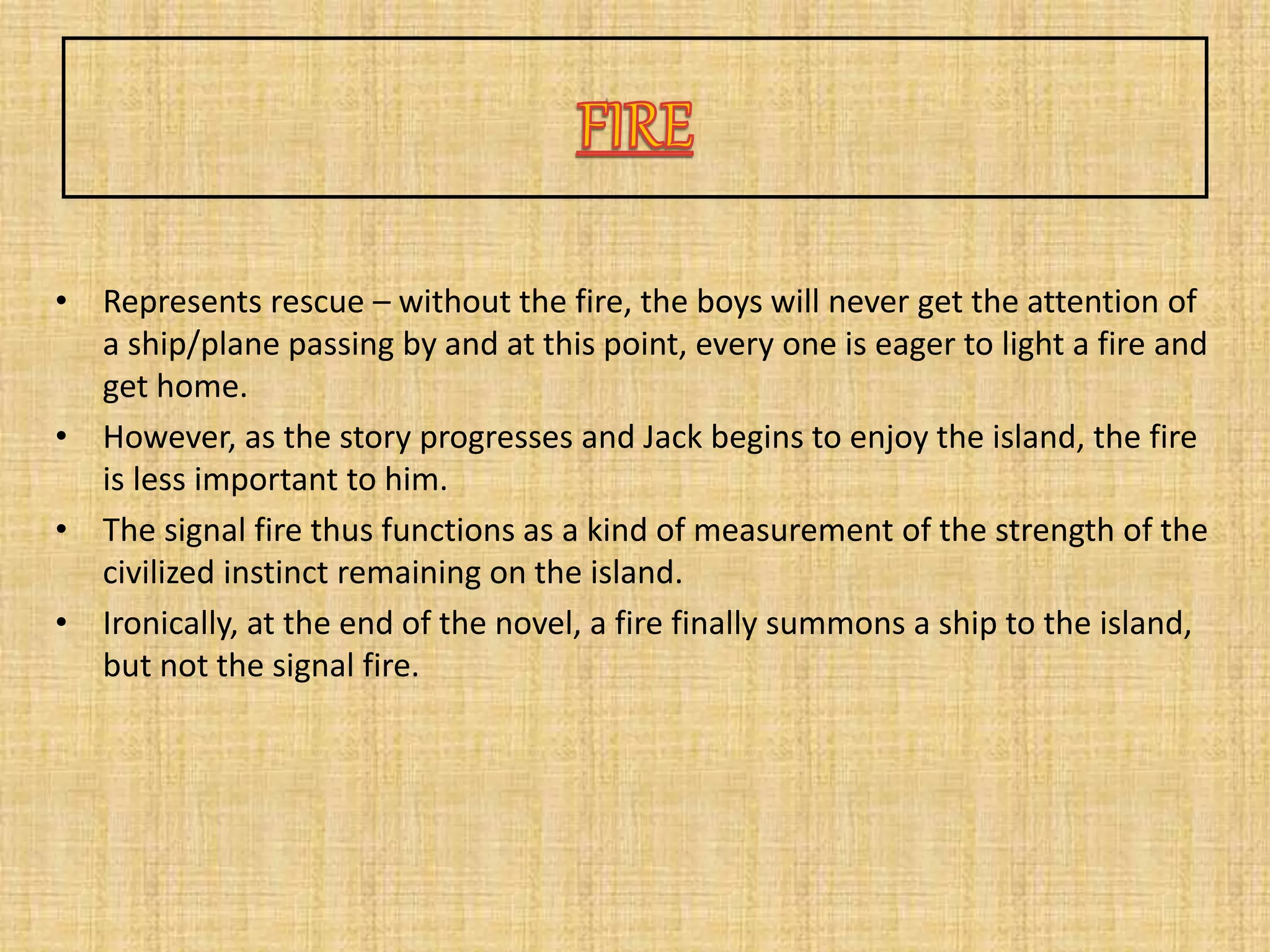 Lord of the Flies - full overview | PPTX