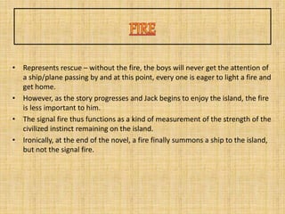 Lord of the Flies - full overview | PPTX | Fiction | Books and Literature