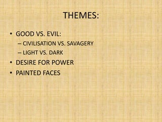 Lord of the Flies - full overview | PPTX