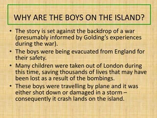 Lord of the Flies - full overview | PPTX