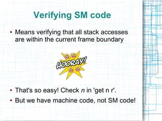 Certifying (RISC) Machine Code Safe from Aliasing (OpenCert 2013) | PPT