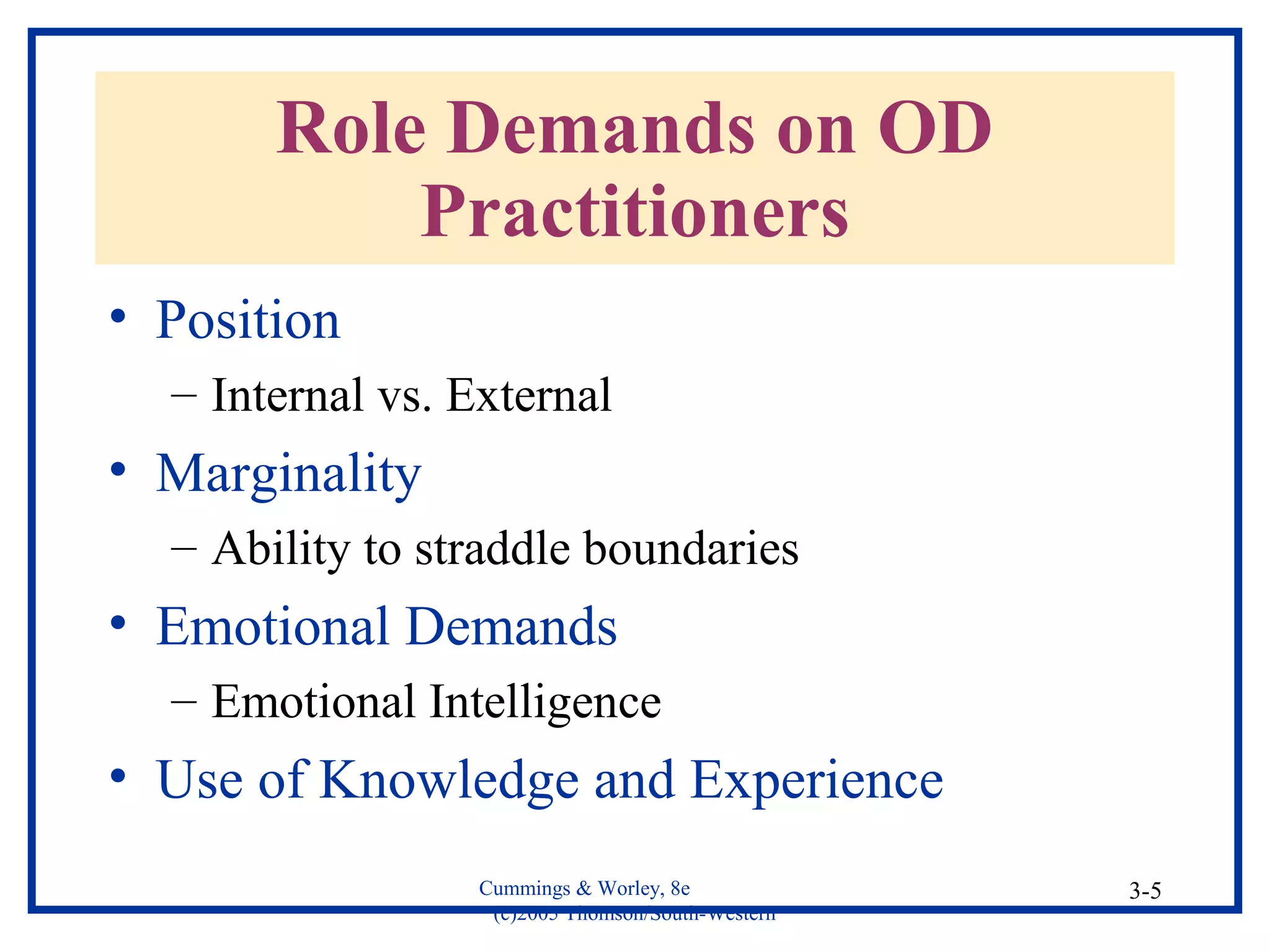 Oc 6440 the od practitioner | PPT