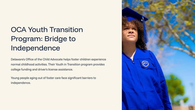 OCA Youth Transition Program: Bridge to Independence | PPT