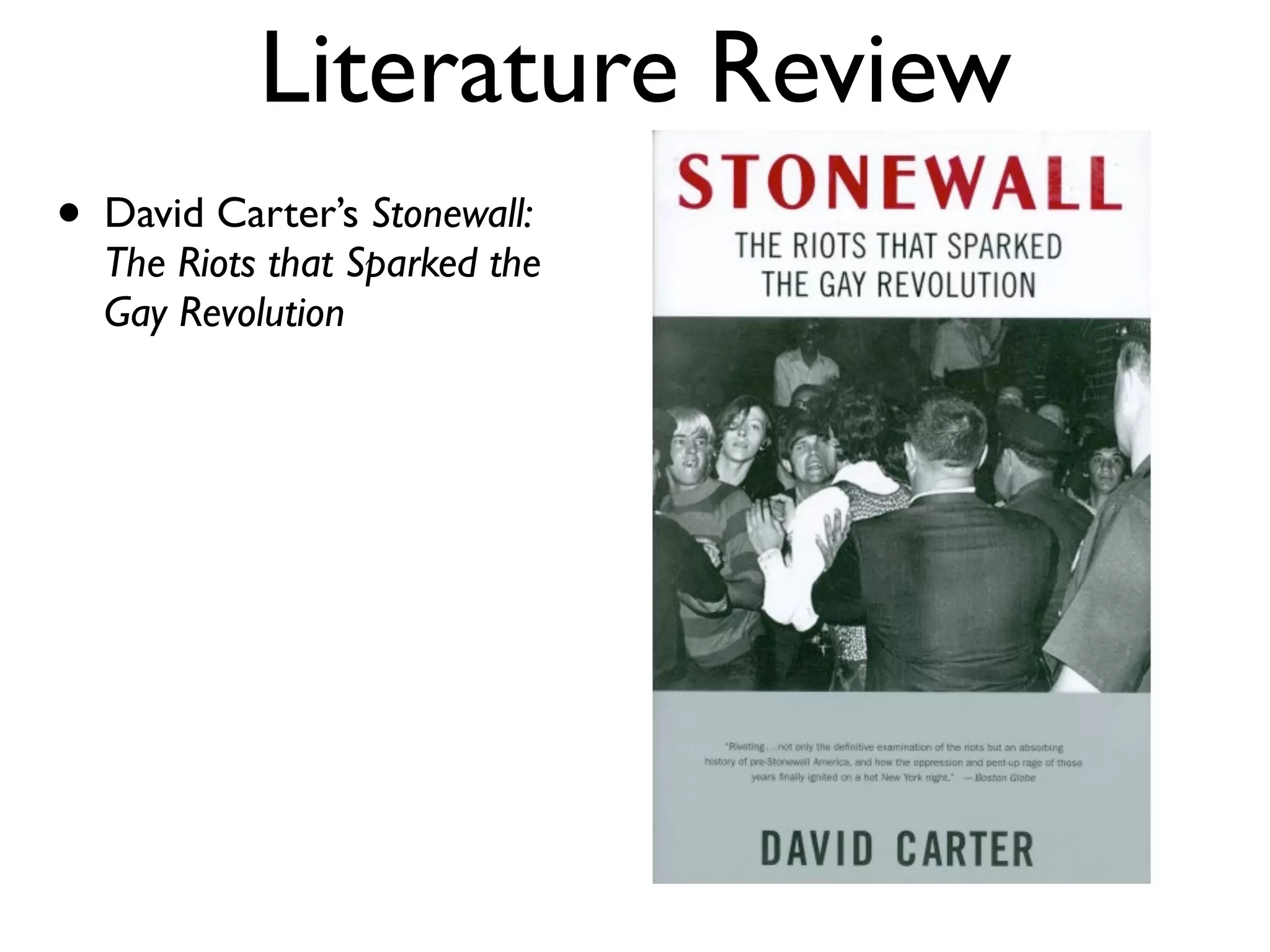 Stonewall Riots Presentation | KEY