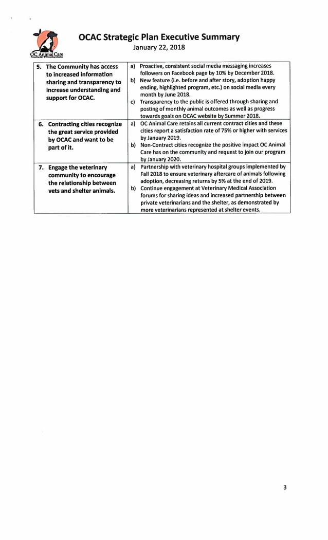 Ocac strategic plan executive summary | PDF