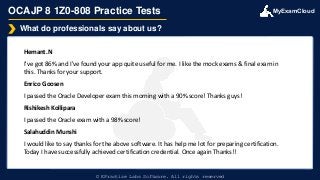 OCAJP 8 1Z0-808 Practice Tests | PPT