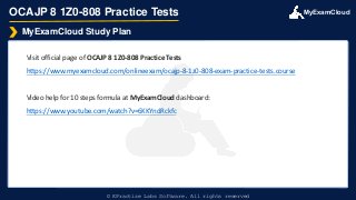 OCAJP 8 1Z0-808 Practice Tests | PPT