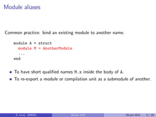 O caml2014 leroy-slides | PDF | Programming Languages | Computing