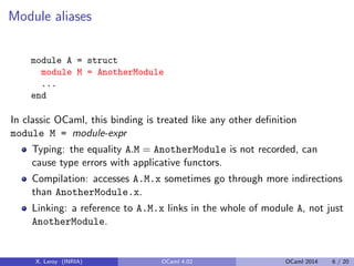 O caml2014 leroy-slides | PDF | Programming Languages | Computing