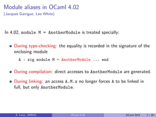 O caml2014 leroy-slides | PDF | Programming Languages | Computing