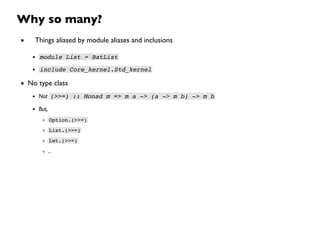 OCamlOScope: a New OCaml API Search | PPT