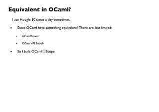 OCamlOScope: a New OCaml API Search | PDF