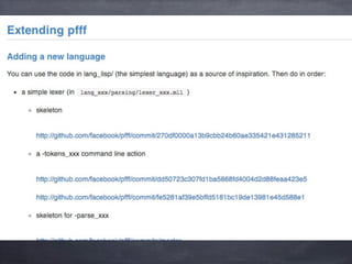 Ocamlでpfffを拡張した話 | PPT