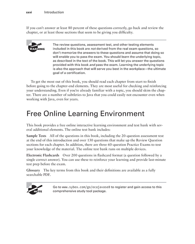 OCA Oracle Certified Associate Java SE 8 Programmer I Study Guide.pdf OCA Oracle Certified Associate Java SE 8 Programmer I Study Guide.pdf