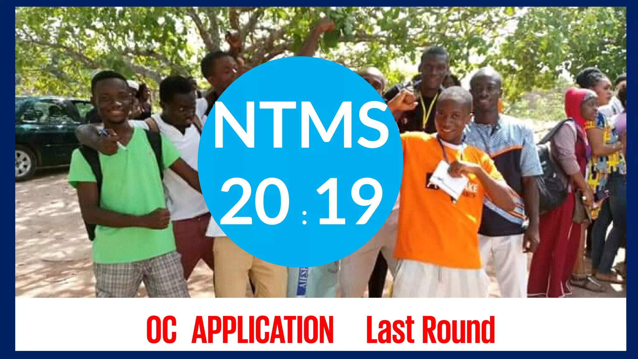 OC APPLICATION NTMS 2019 | PPT