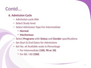 Online campus Admission System 2025.pptx