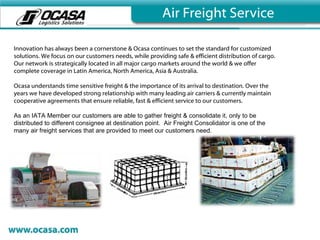 Ocasa Logistics Full Service Supply Chain | PPT