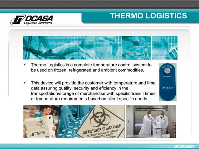 Ocasa Logistics Solutions Company Presentation | PPT