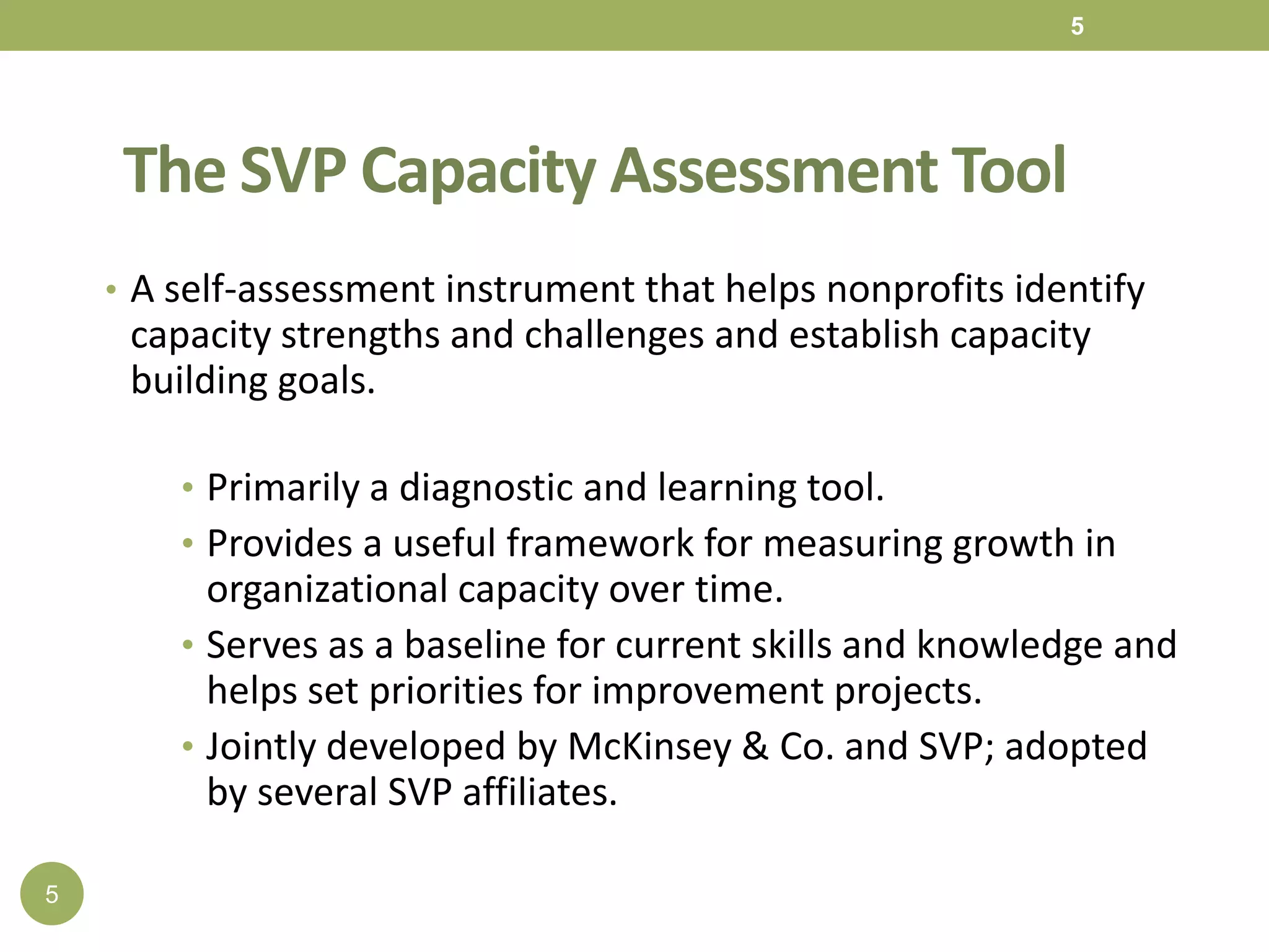 Organizational Capacity Assessment Tool | PPTX