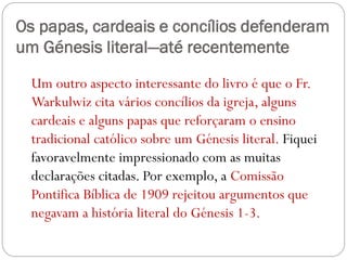 O catolicismo romano e o livro de génesis | PDF