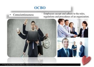 Organizational citizenship behavior | PPTX
