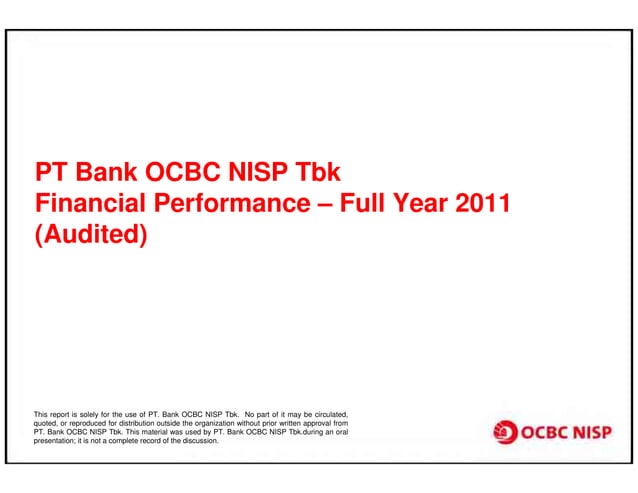 Ocbc nisp am t4-2011 | PPT