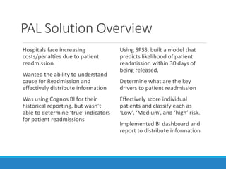 OCBIG - MassDept of Health GeoSpacial with Cognos | PPT
