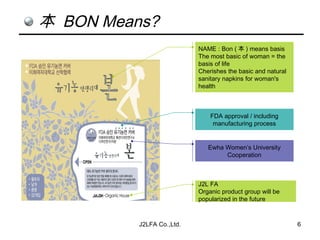 Oc bon organic cotton sanitary napkin | PPT | Free Download