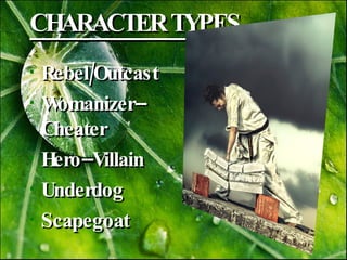 OCC GATE Workshop part 2 Character Archetypes 2010 | PPT
