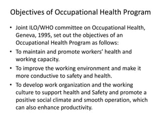 Occupational health and safety management | PPT