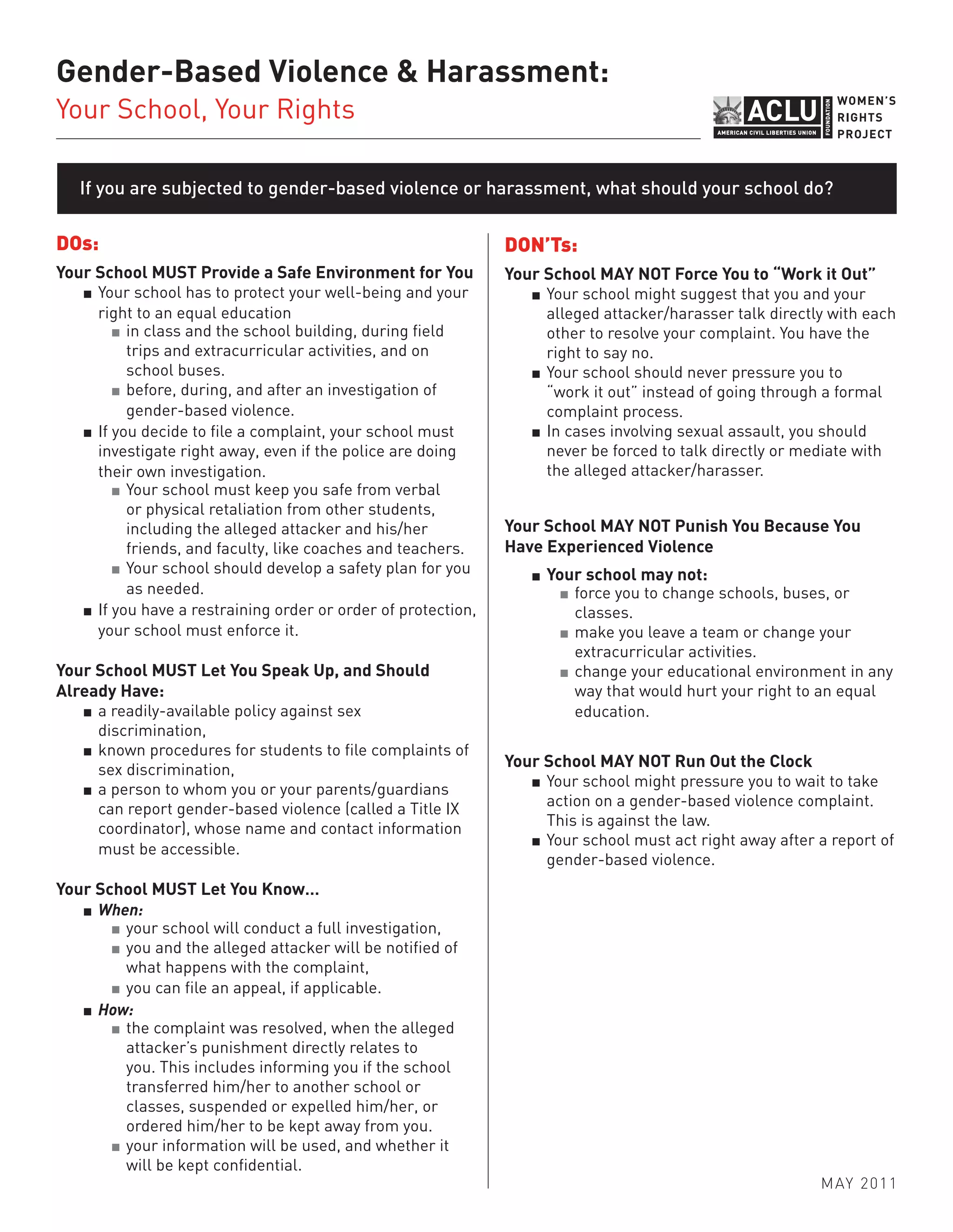 Occidental College Sexual Assault Gender Based Violence Pdf
