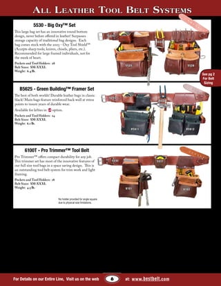 Occidental Leather Catalog | PDF