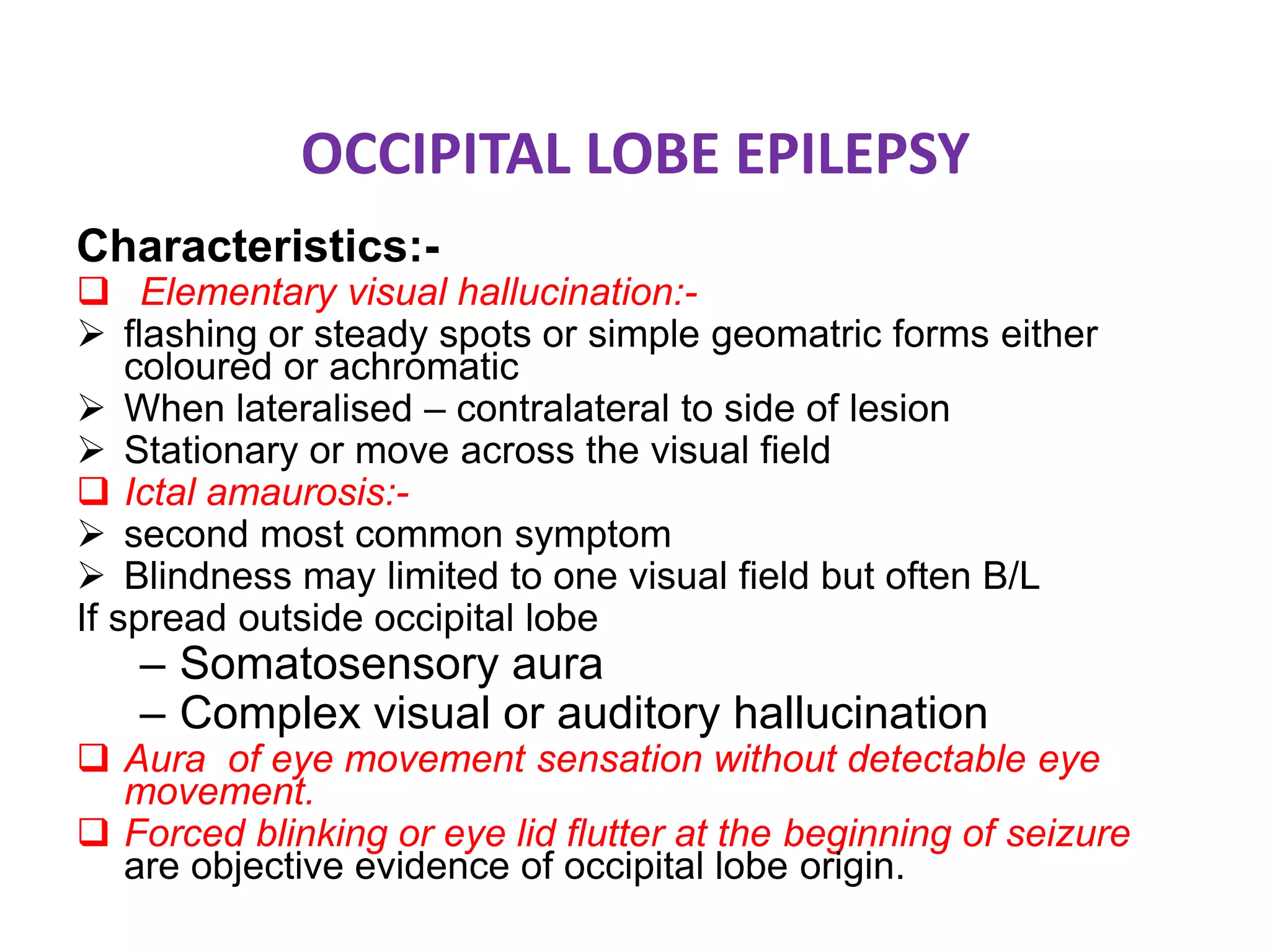 Occipital lobe 2 syndromes nwnw ppt | PPTX