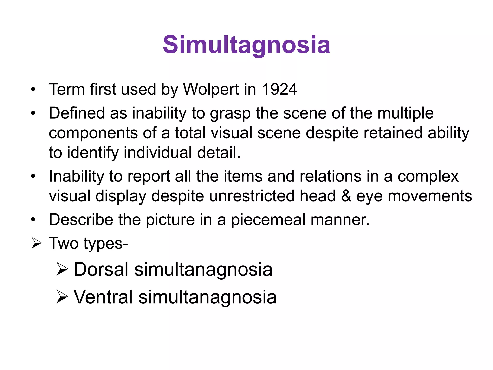 Occipital lobe 2 syndromes nwnw ppt | PPTX