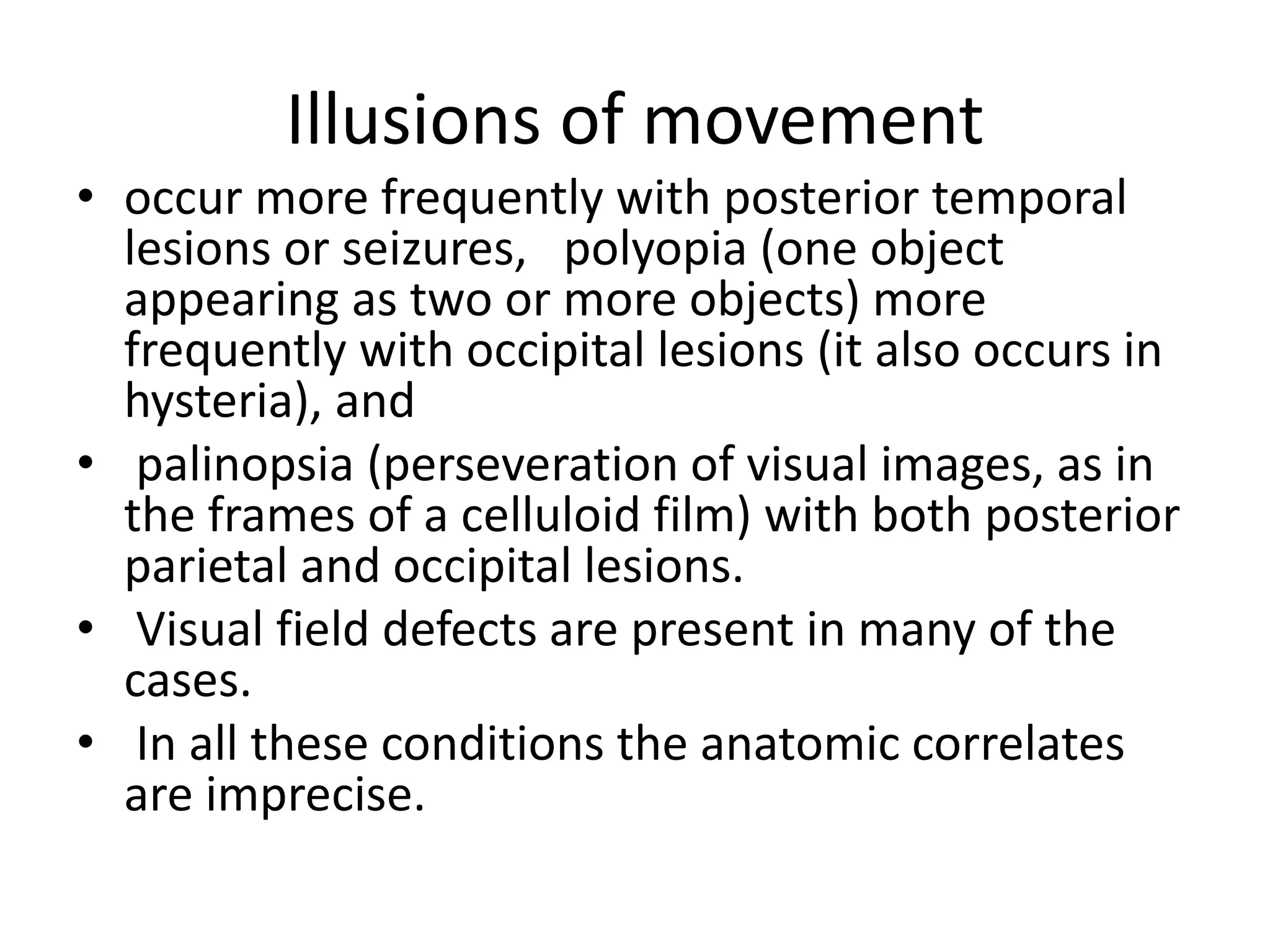 Occipital lobe ppt | PPTX