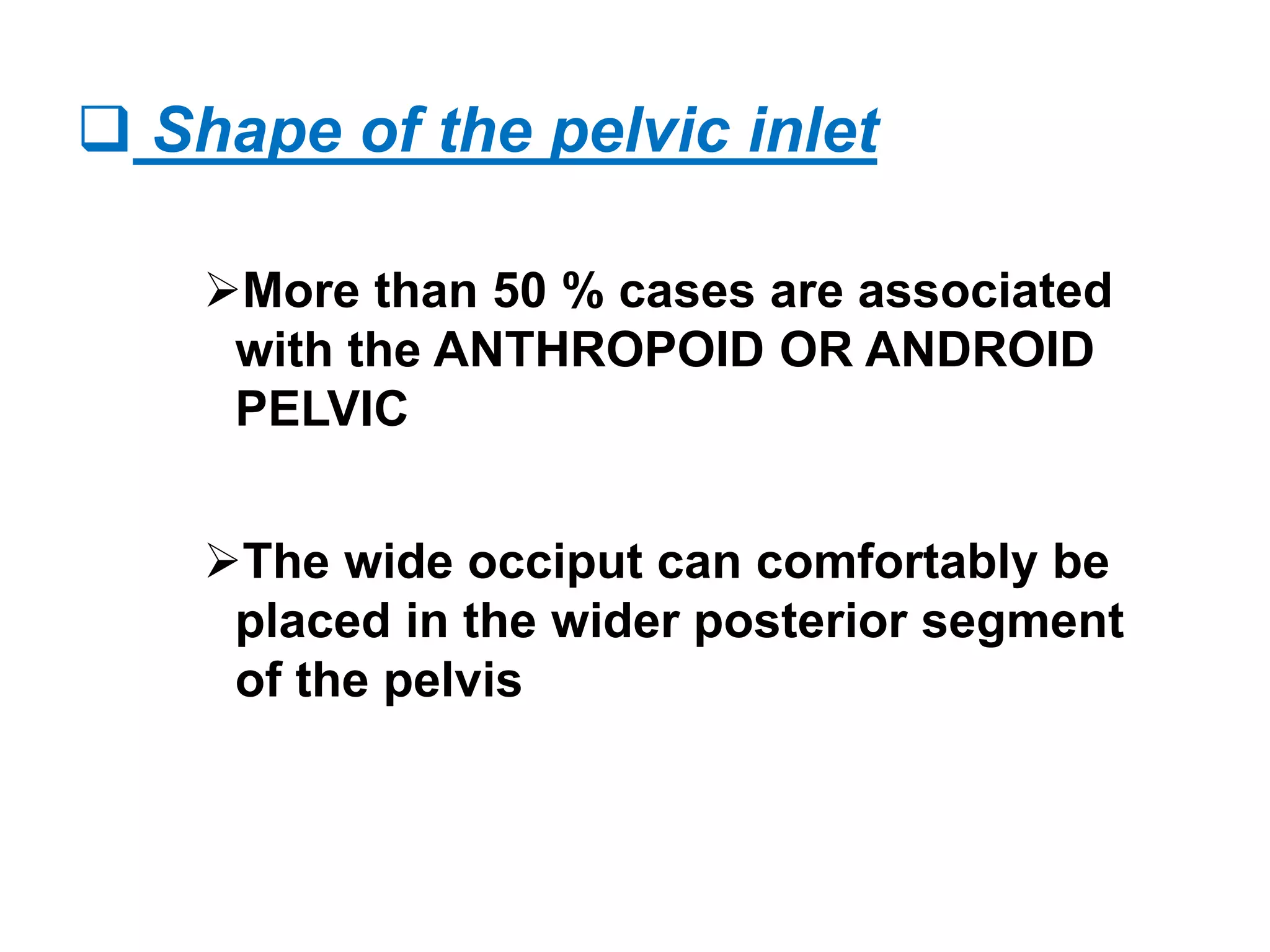 Occipito posterior position | PPTX