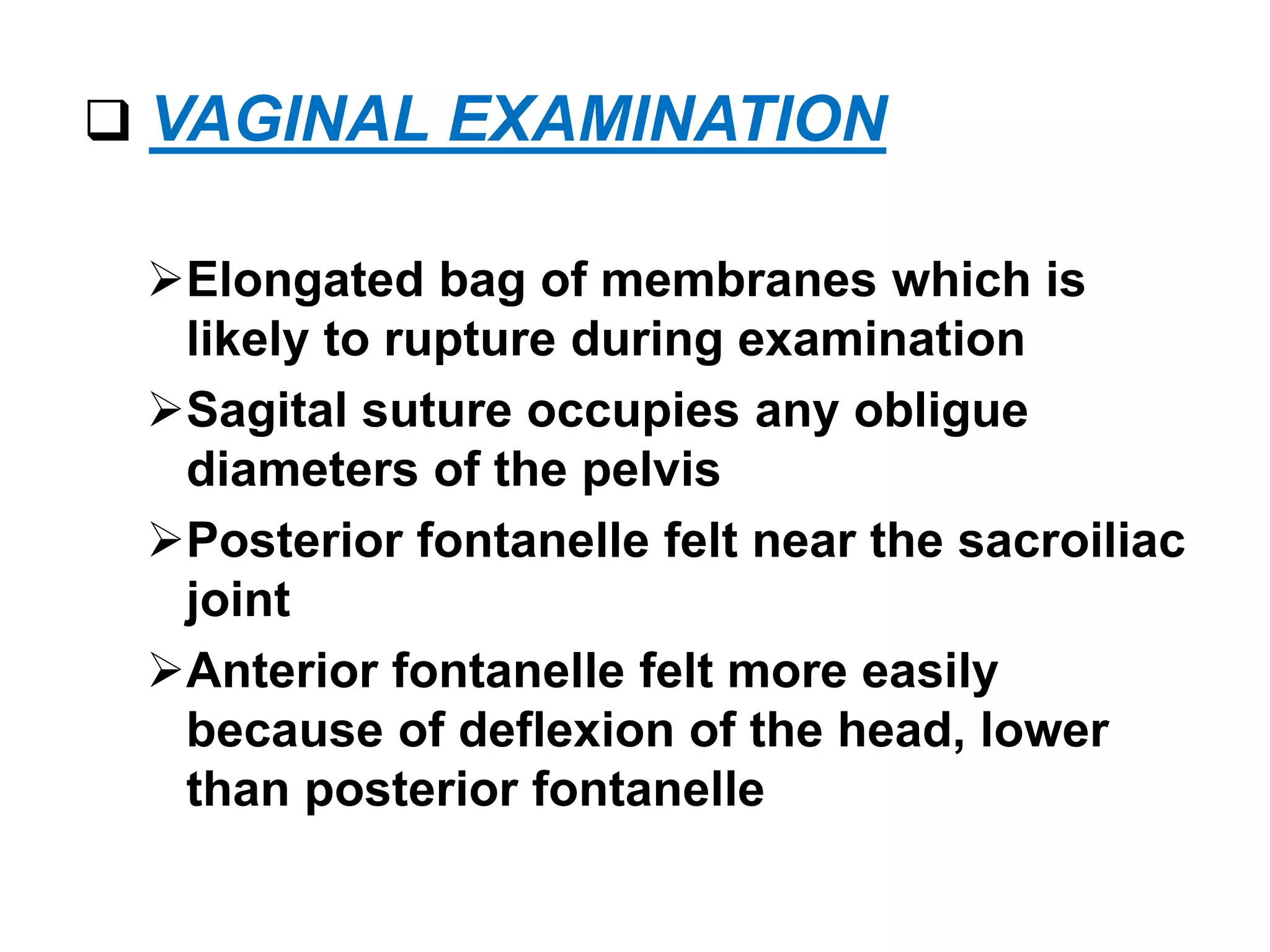 Occipito posterior position | PPTX
