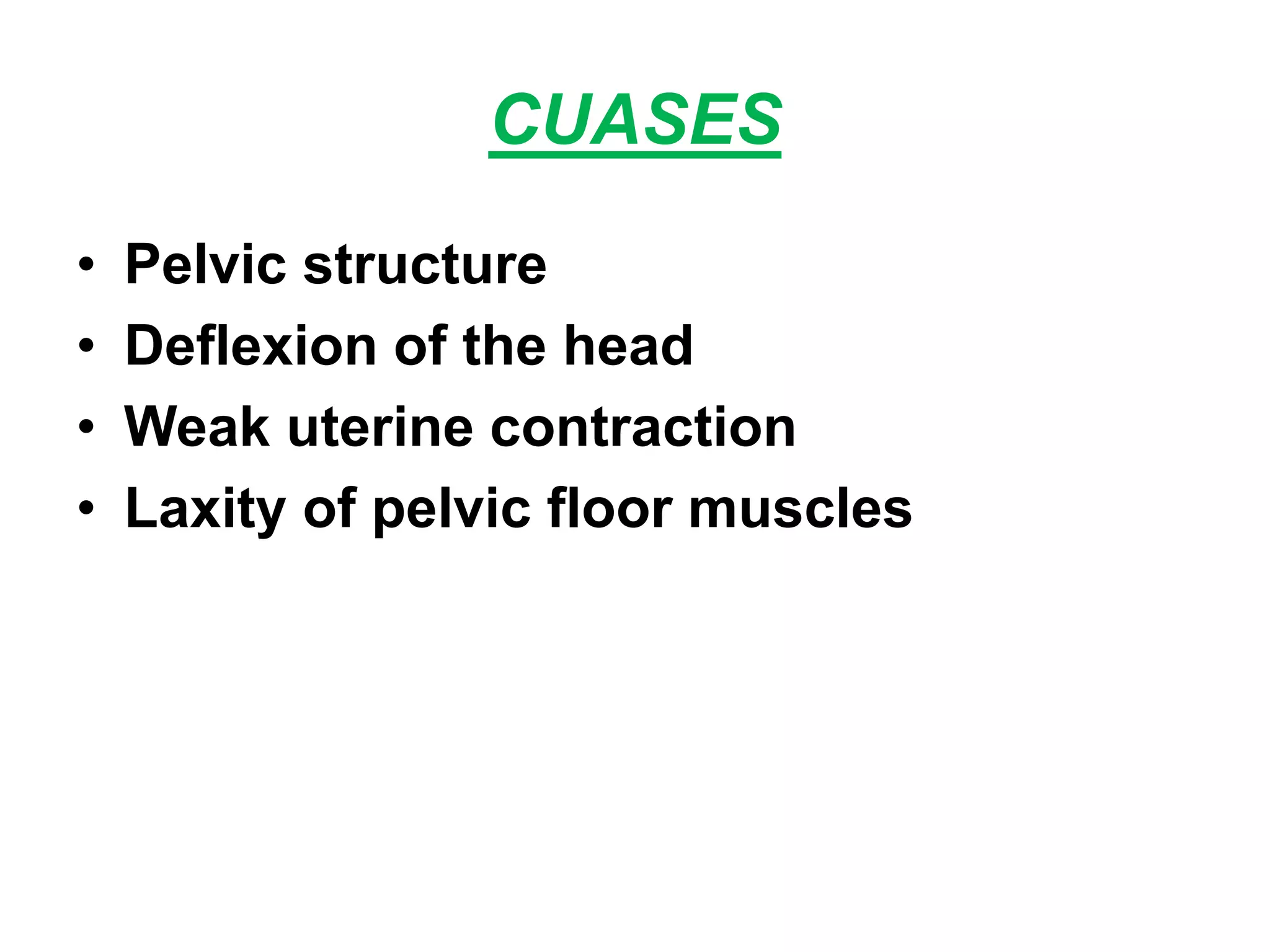 Occipito posterior position | PPTX