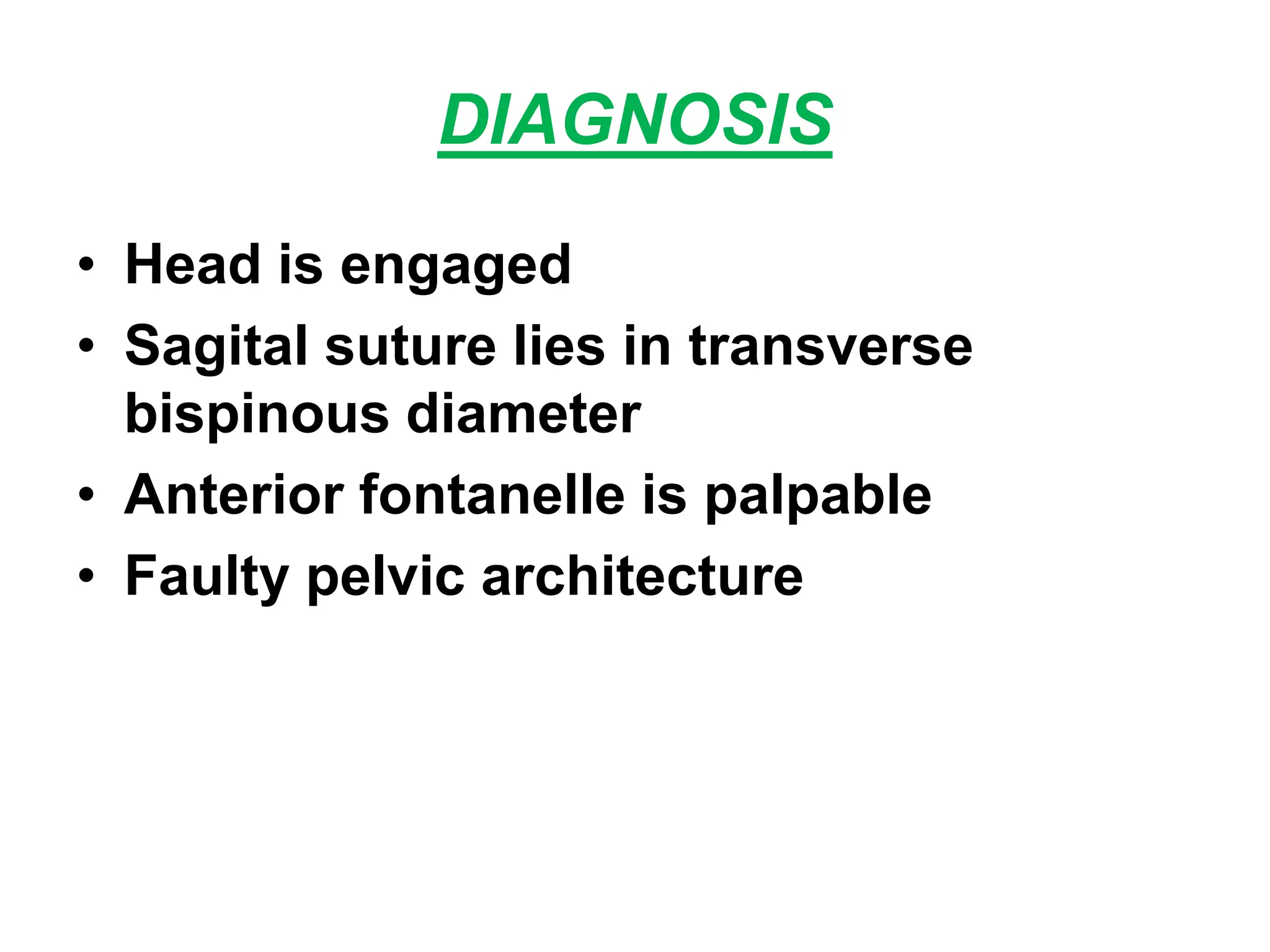Occipito posterior position | PPTX