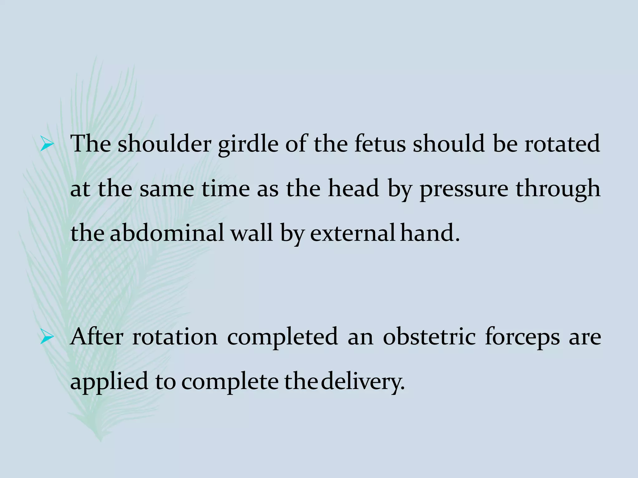 Occipito posterior position | PPTX
