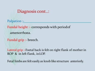 Occipito posterior position | PPTX