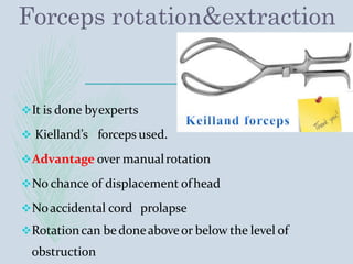 Occipito posterior position | PPTX