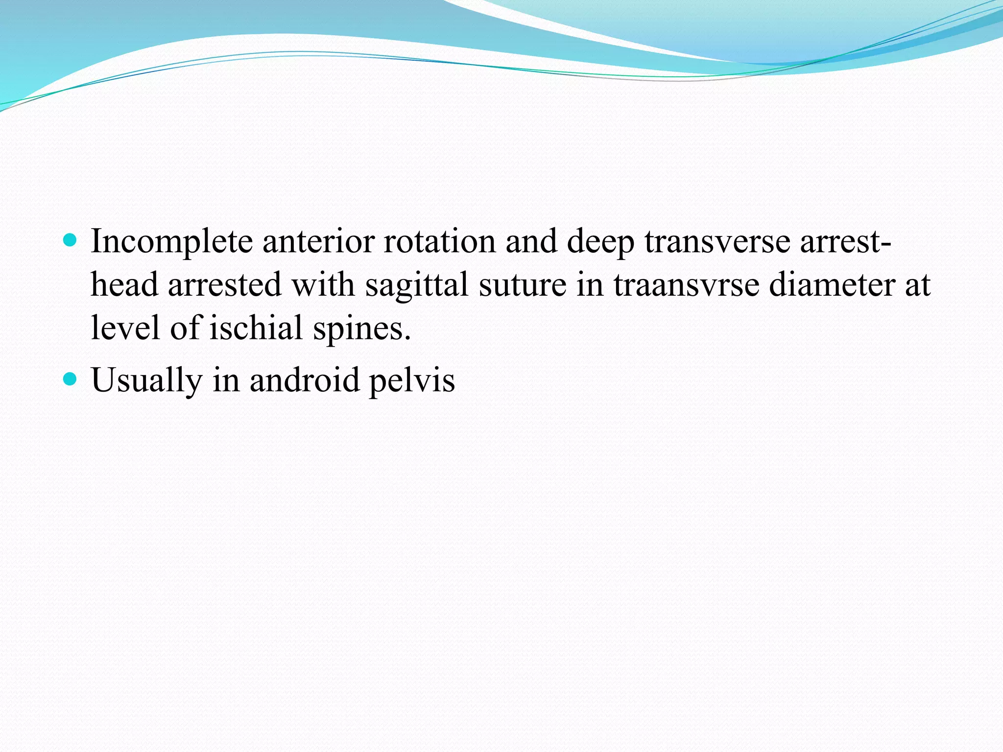 Occipitoposterior position | PPTX