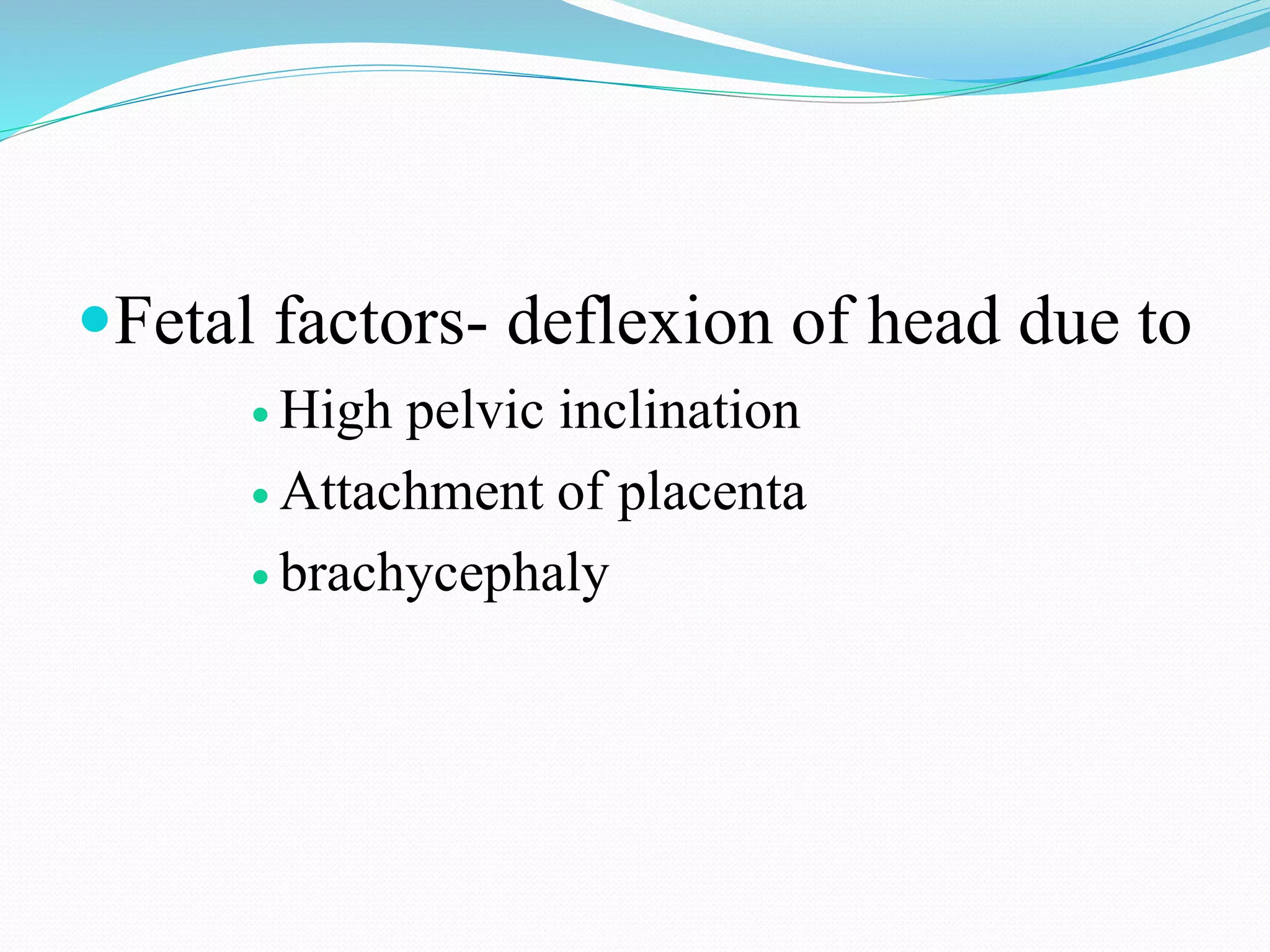 Occipitoposterior position | PPTX