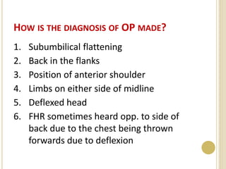 Occipito posterior position 20.06.2020 final.ppt