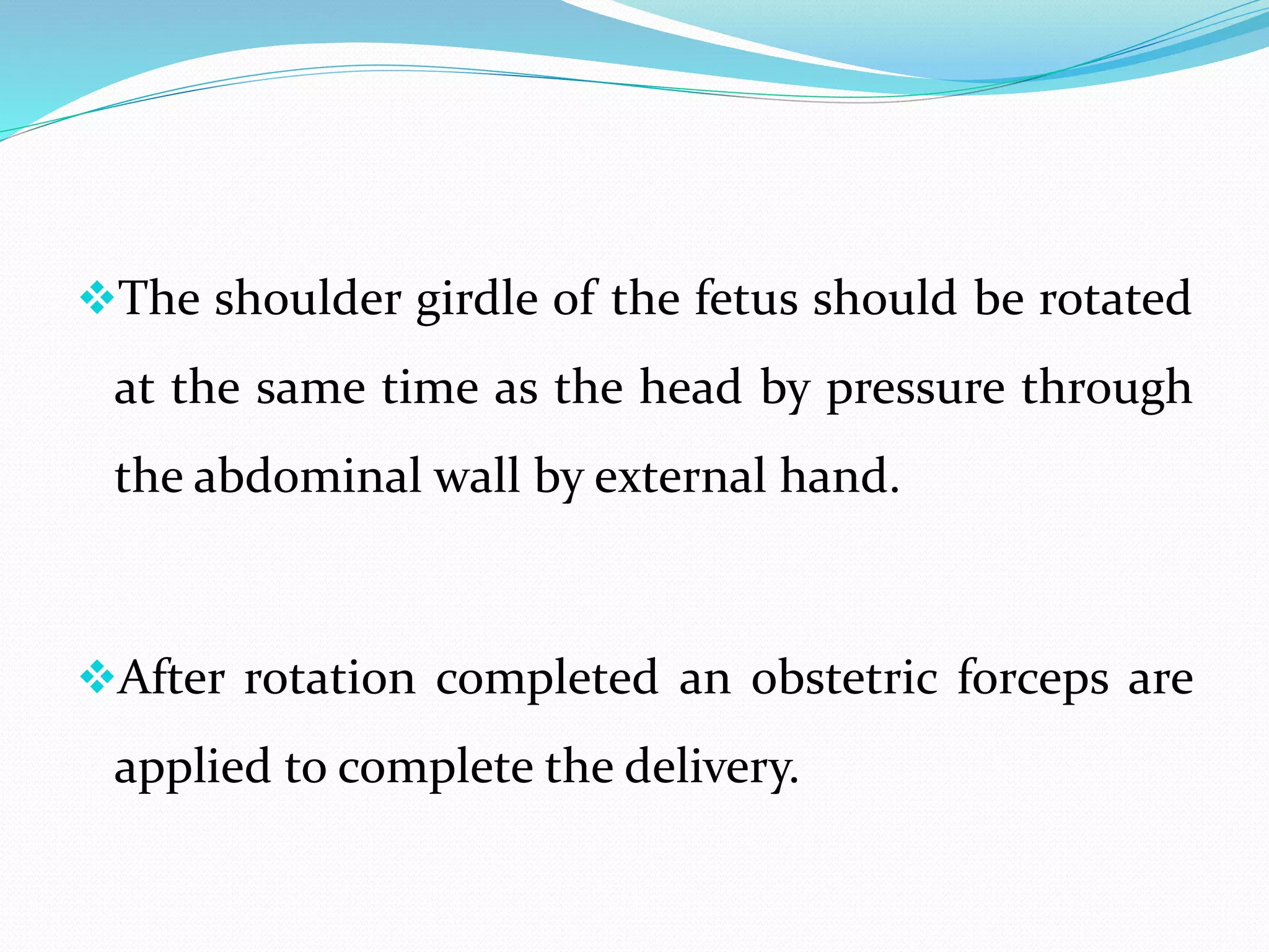 Occipito posterior positition | PPTX