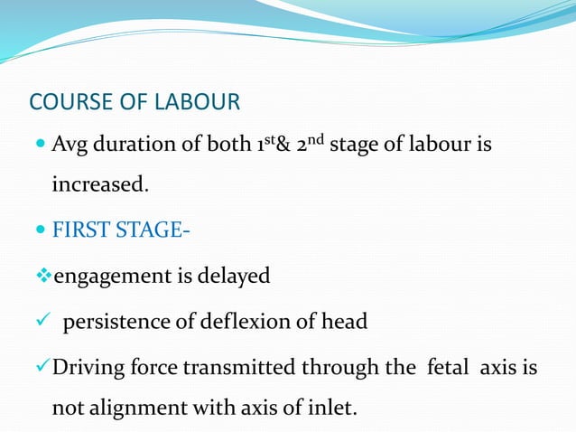 Occipito posterior positition | PPT | Free Download