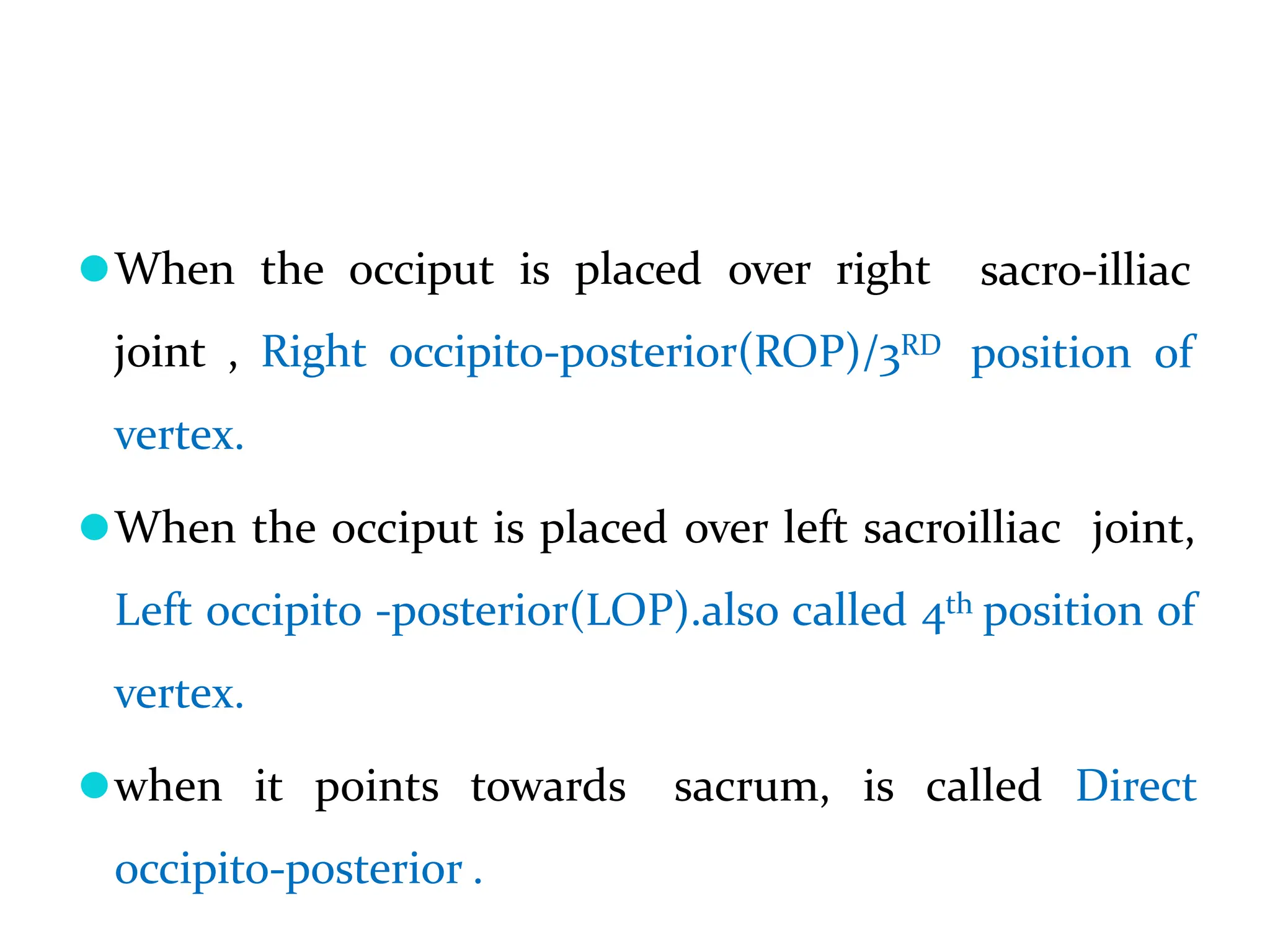 occipitoposteriorpositition management.pptx | Pregnancy | Reproductive ...